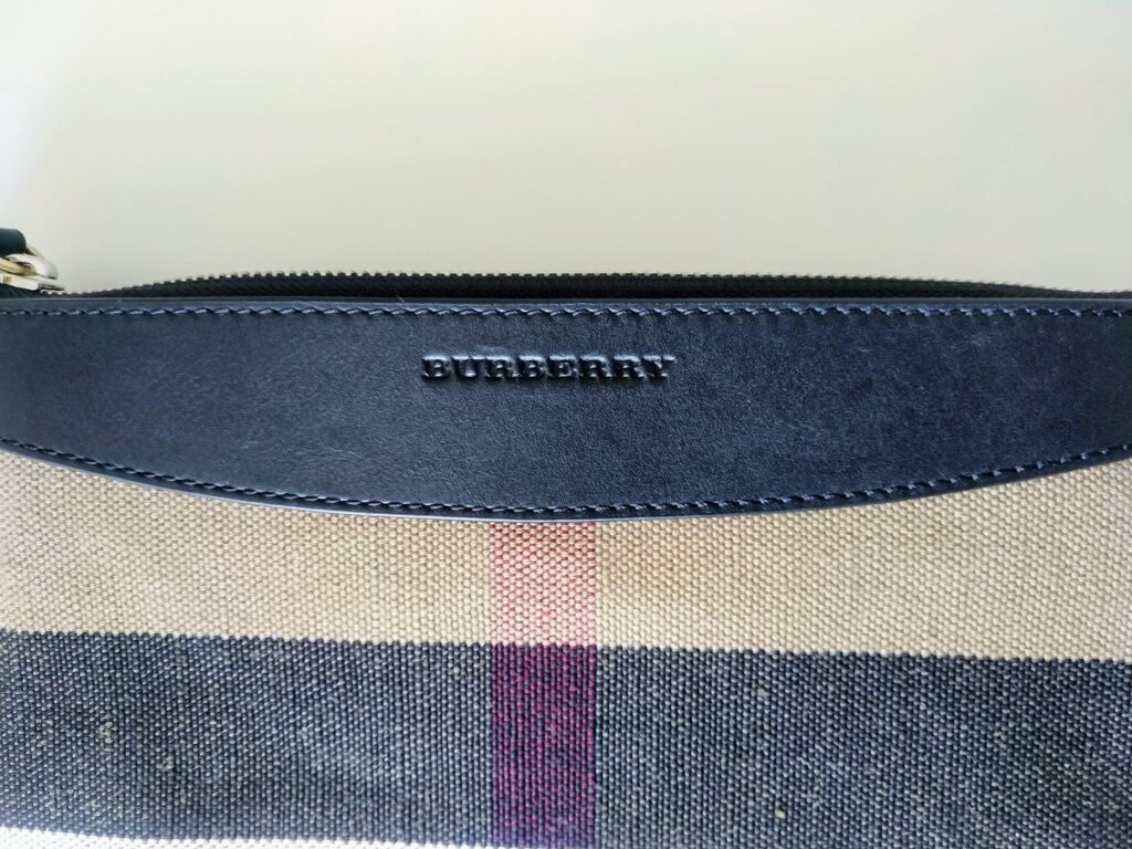 Burberry Peyton Black House Check Canvas Crossbody Bag - Earth Luxury